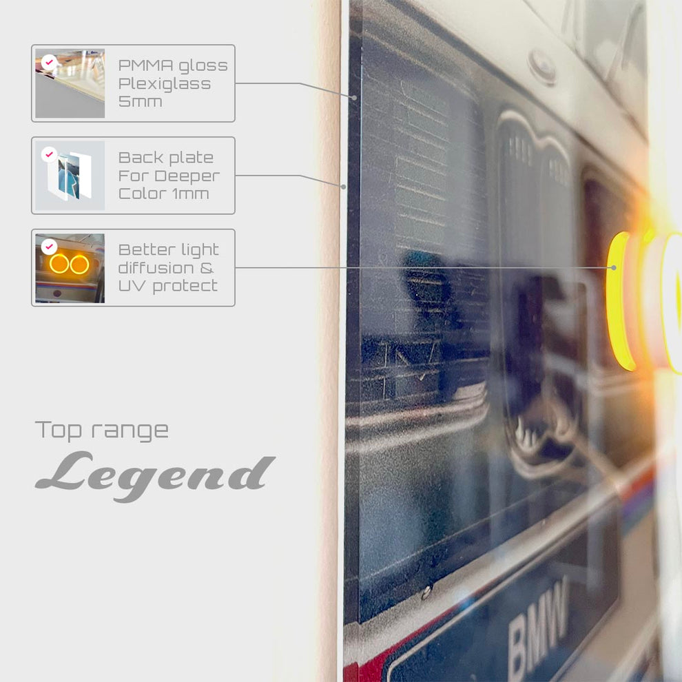 Poster NÉON Audi R8 GT3 (LED blanche) - Première Edition – The Carlight ...